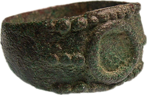 Roman finger ring with decoration Roman collection Woman's ring made of ...