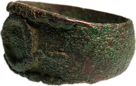 Roman finger ring with decoration Roman collection Woman's ring made of ...