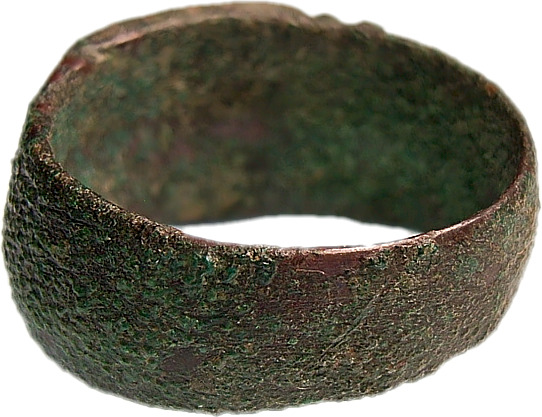 Roman finger ring with decoration Roman collection Woman's ring made of ...