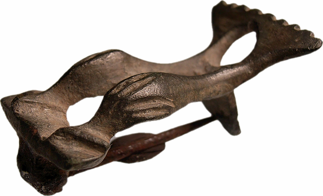 RAR: Roman double dolphin cloak fibula Fibula made of bronze fibula ...