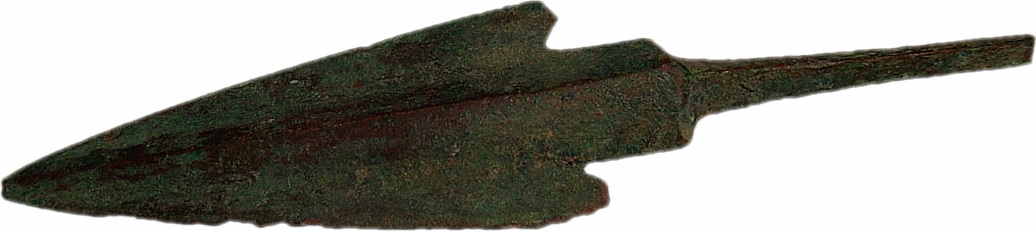 Bronze Age arrowhead from the Bronze Age, ANTIQUES COLLECTION East ...