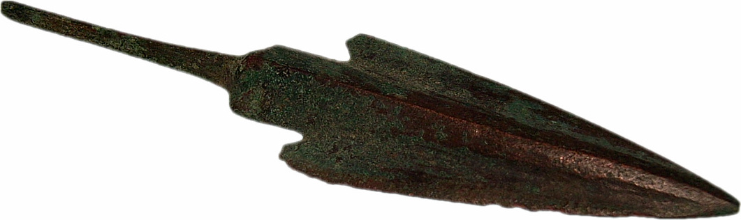 Bronze Age arrowhead from the Bronze Age, ANTIQUES COLLECTION East ...