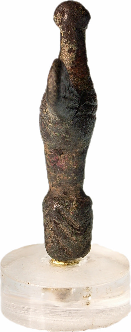 Roman bird figurine application made of bronze ROMAN antiquity ...