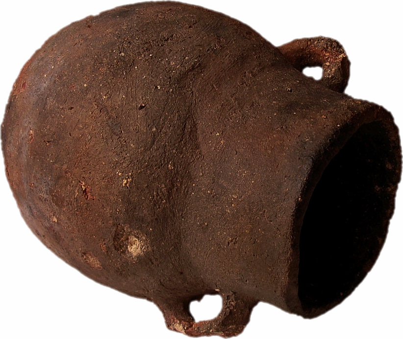 Large Neolithic pottery vessel, Stone Age collection, Southern Sahara ...