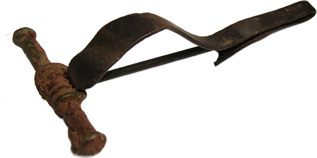 Rare Celtic bow brooch, Celts collection of antique brooches, La Tène ...