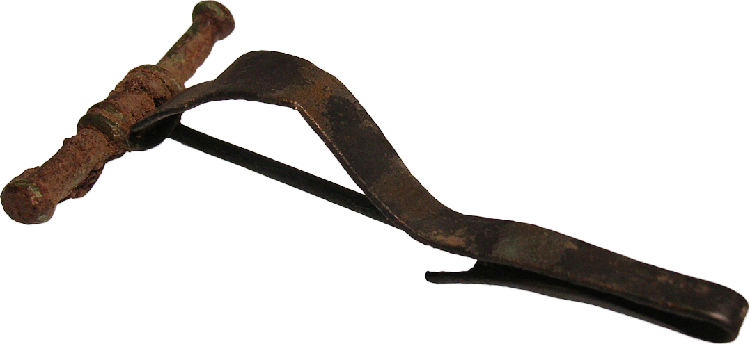 Rare Celtic bow brooch, Celts collection of antique brooches, La Tène ...
