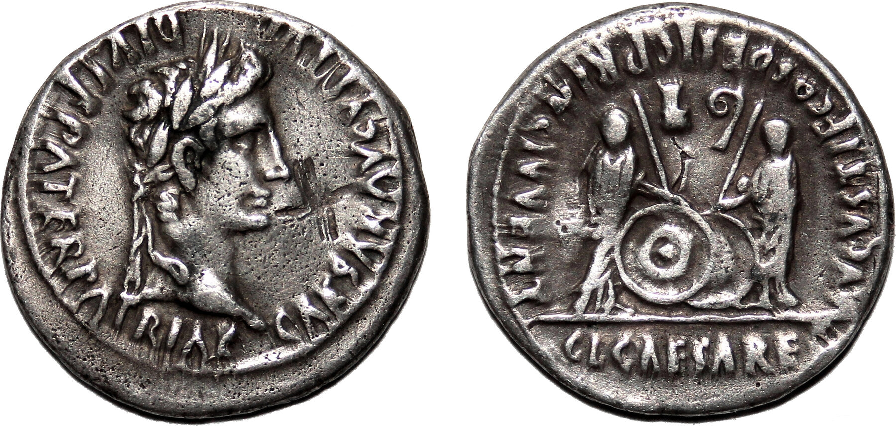 Augustus Coin Front And Back