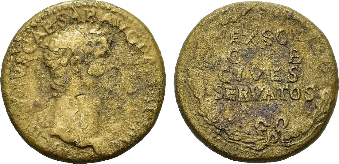 Roman Imperial Claudius, 41-54. Sestertius s / VF | MA-Shops