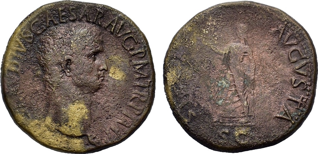 Roman Imperial Claudius, 41-54. Sestertius s | MA-Shops