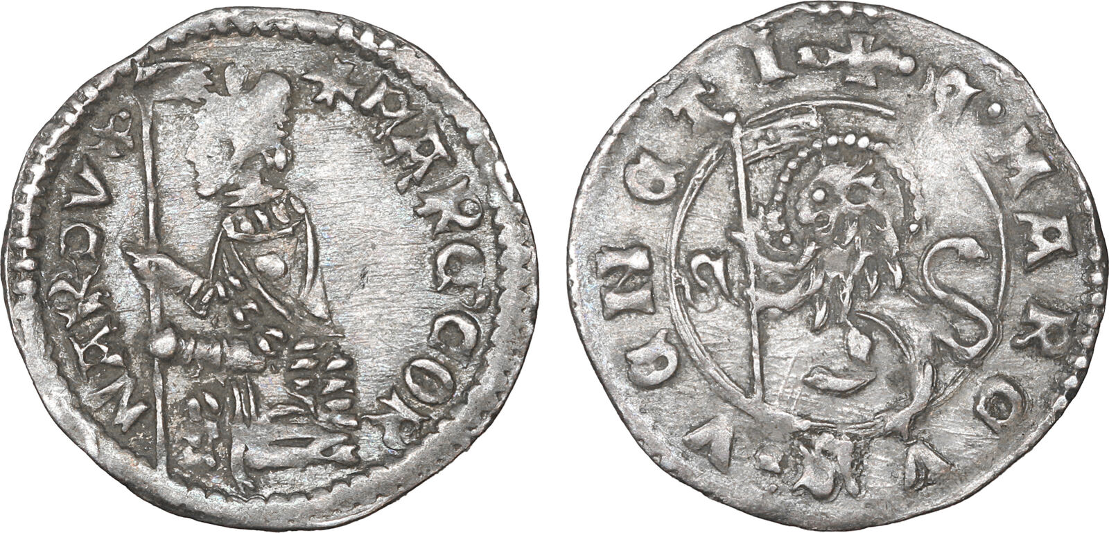 Venice Soldino 1365-1368 Marco Corner XF | MA-Shops