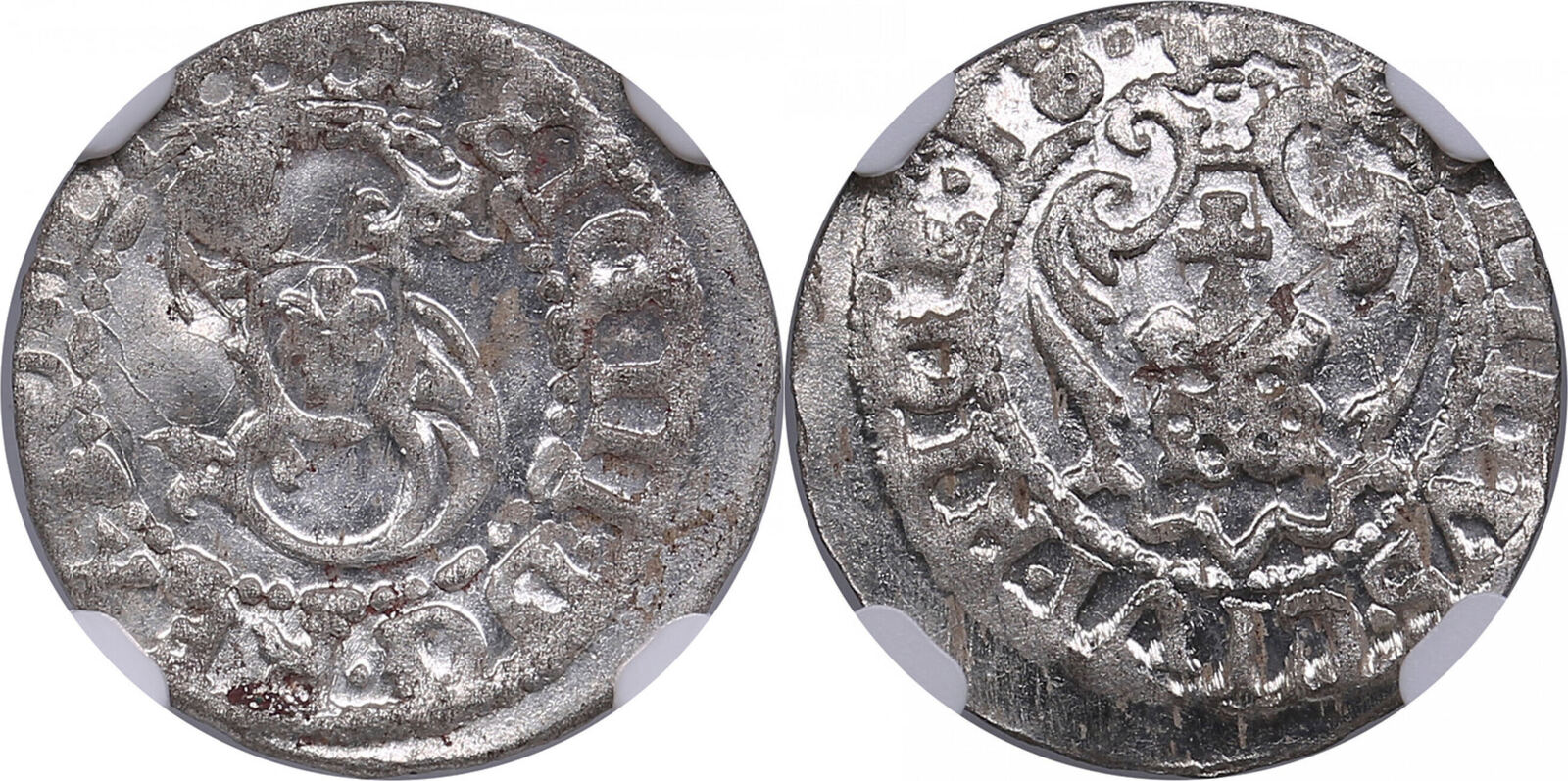 POLAND, RIGA SCHILLING 1618 SIGISMUND III (1587-1632) NGC MS 65 | MA-Shops