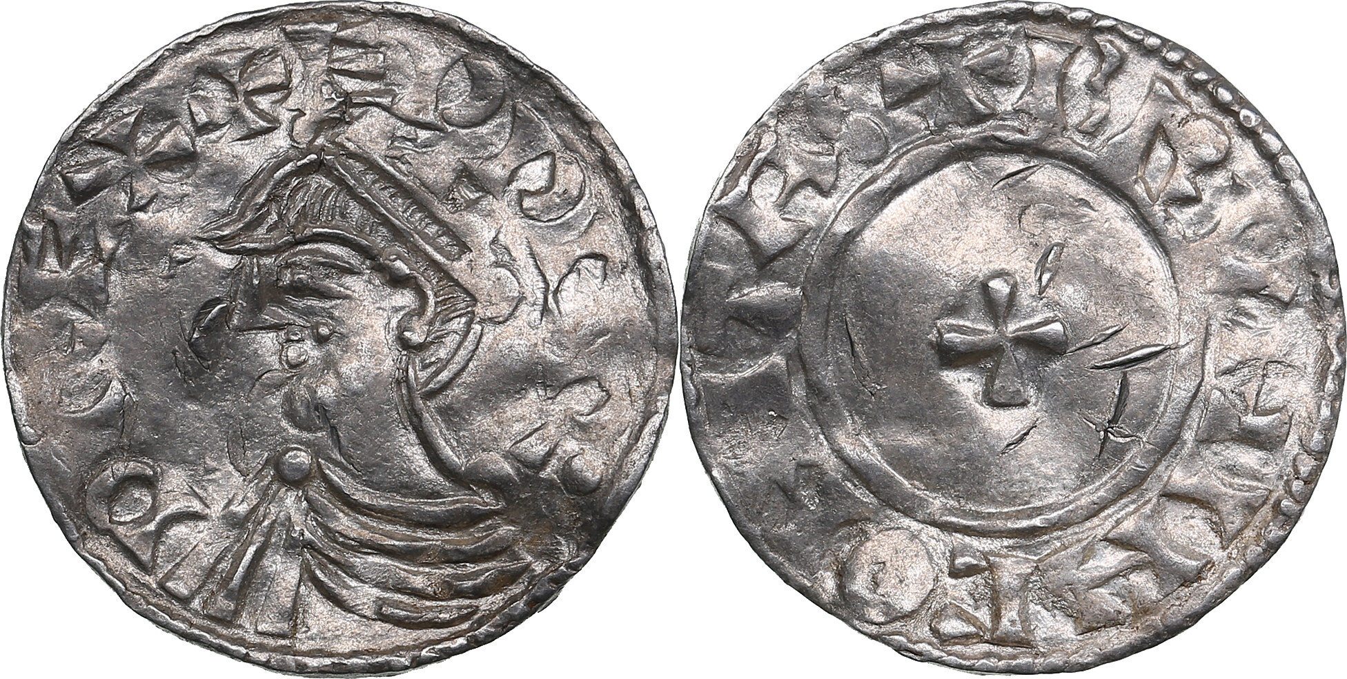 England / Hythe Penny 1042-1066 Edward the Confessor, Small Cross type ...