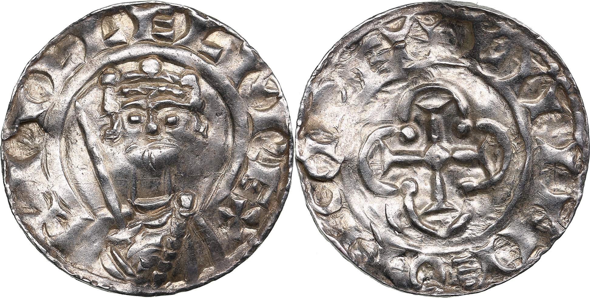 ENGLAND / Ipswich PENNY William II Rufus (1087-1100), Cross in ...