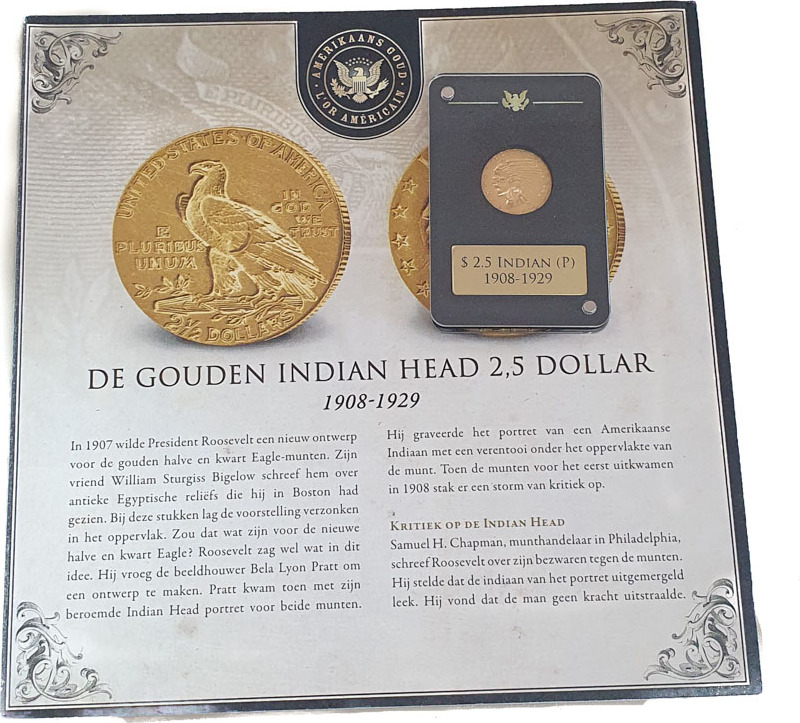 USA 2.5 Dollars 1927 Indian Head - Gold Extremely Fine | MA-Shops