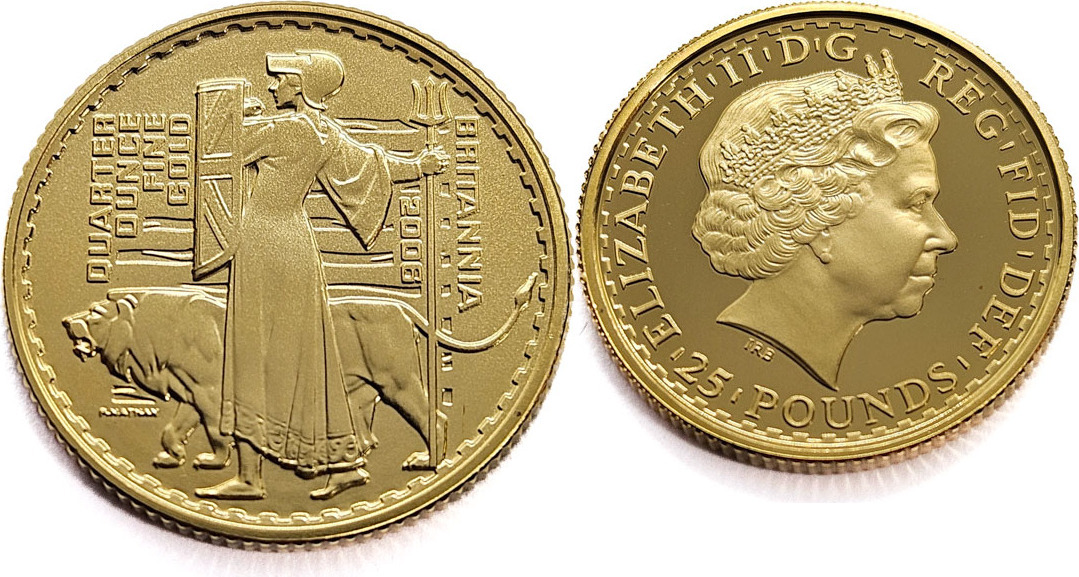 United Kingdom 25 Pounds 2006 Elizabeth II - Gold - Rare Proof | MA-Shops