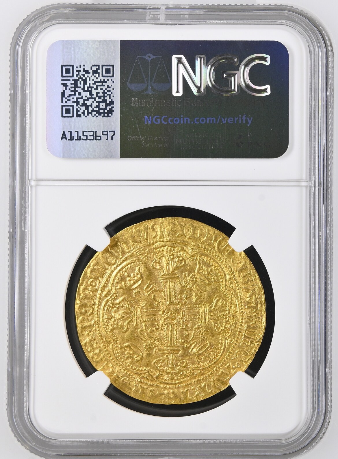 England Gold Noble (1422-30) S-1799 Henry VI - Gold NGC UNC DETAILS ...