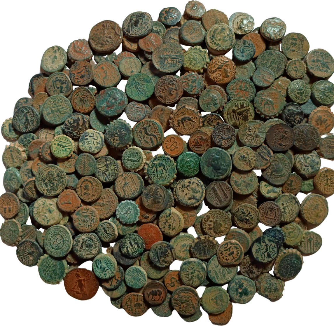 Israel Choice Group of 500 Ancient Bronze Coins | MA-Shops