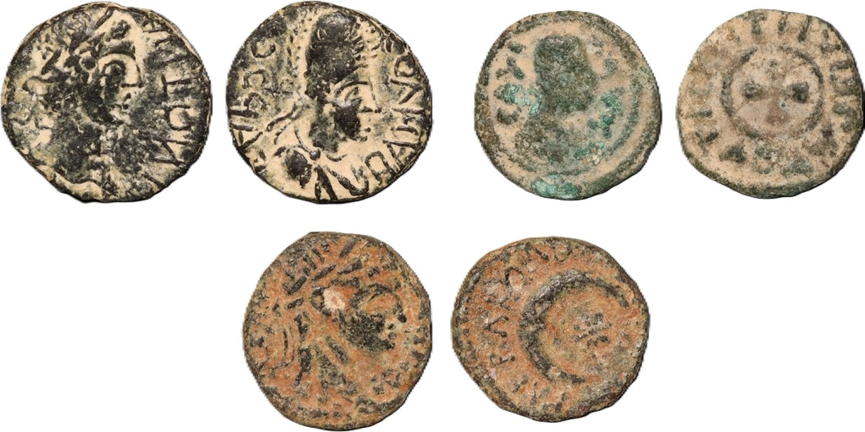 Lot of 3 Ancient Bronze coins | MA-Shops