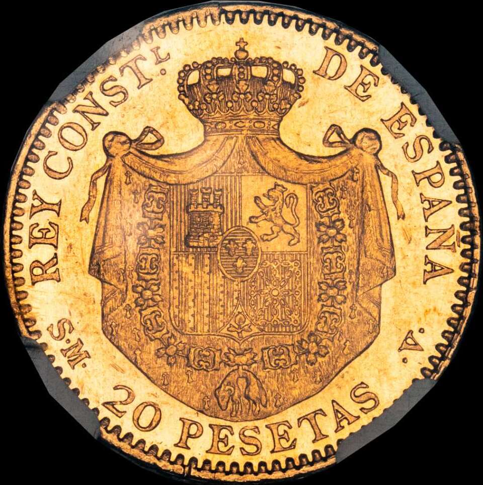 Madrid 20 Pesetas 1904(04) 1886-1931 Alfonso XIII MS61 | MA-Shops