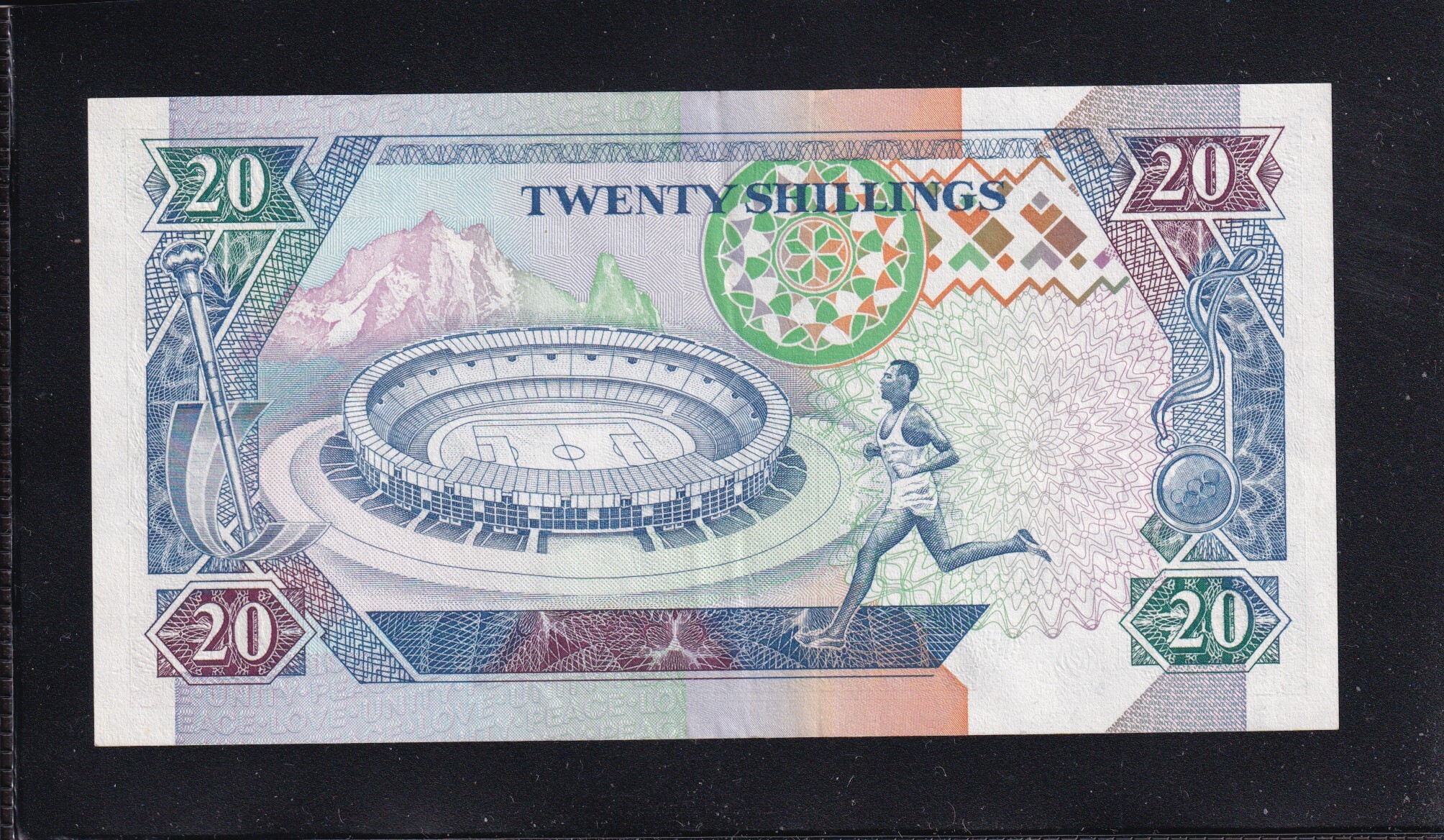 Kenia 20 Shillings 1993 GEM UNC, | MA-Shops