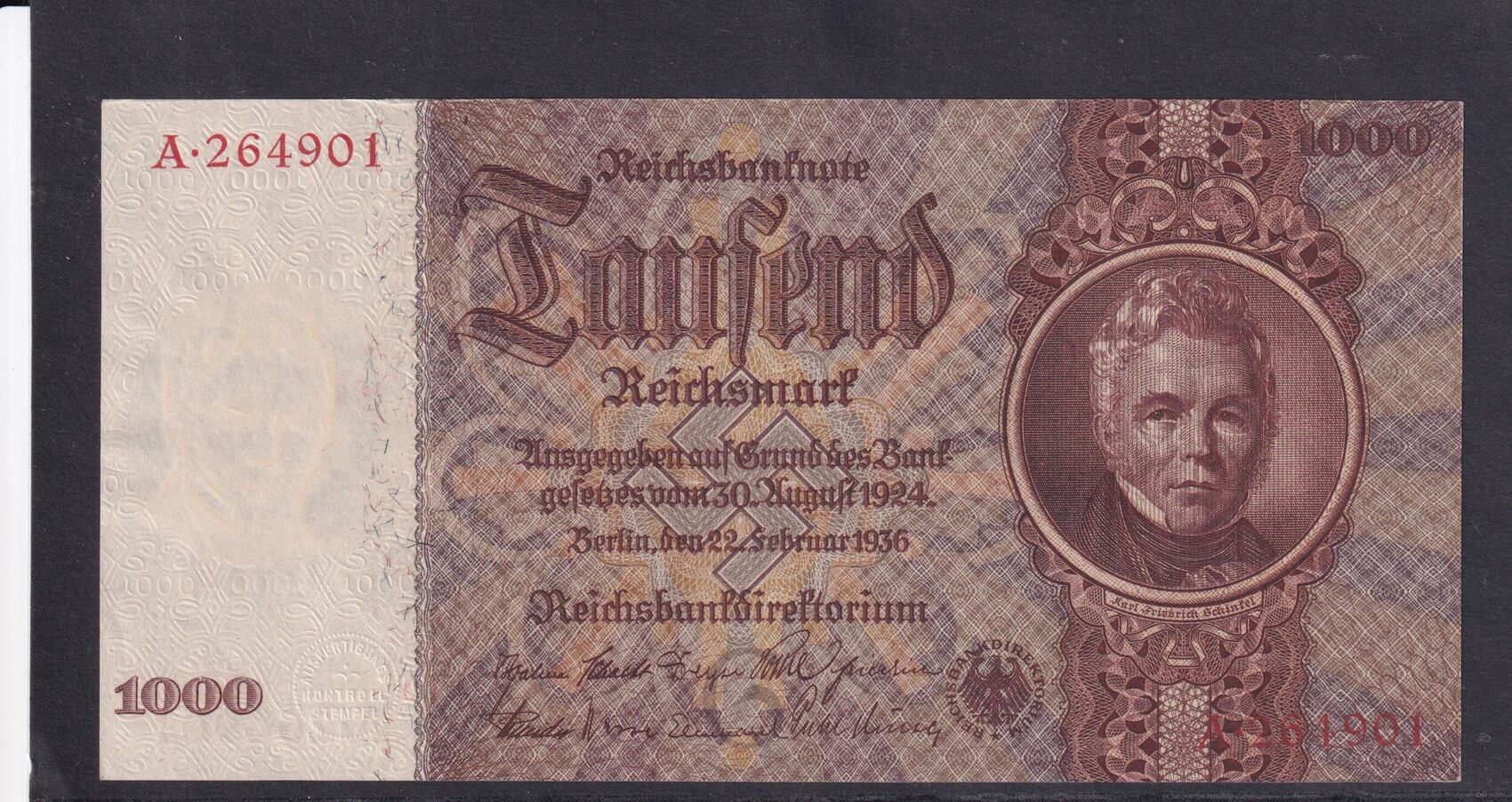 1000 Reichsmark Schein Wert – 1000 Mark Reichsbanknote 1910 Brauner ...