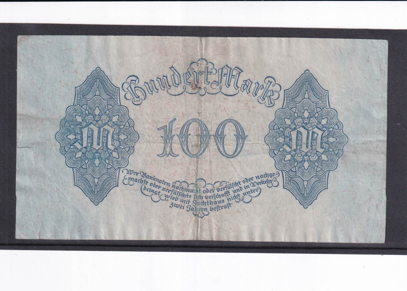 Weimarer Republik, Reichsbank, 100 Mark 1922 Ro.72, DEU-83, Serie: C ...