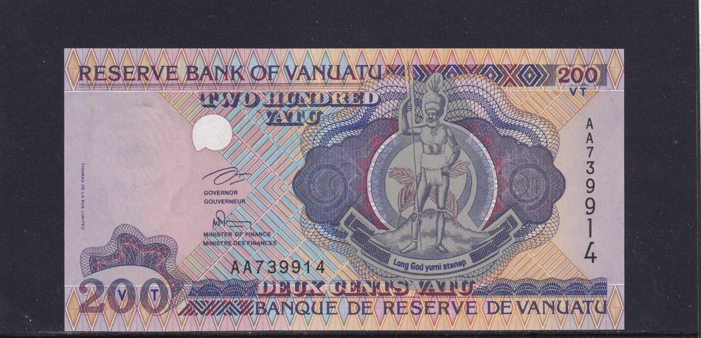 Vanuatu 200 Vatu (1995) GEM UNC, | MA-Shops