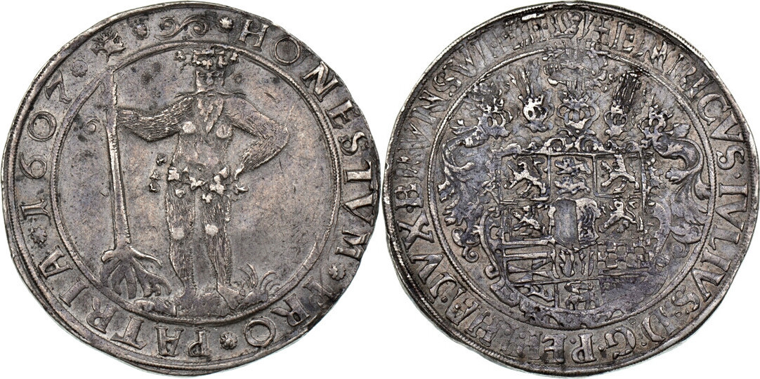 Braunschweig Wolfenbüttel Taler 1607 Heinrich Julius VF-EF | MA-Shops