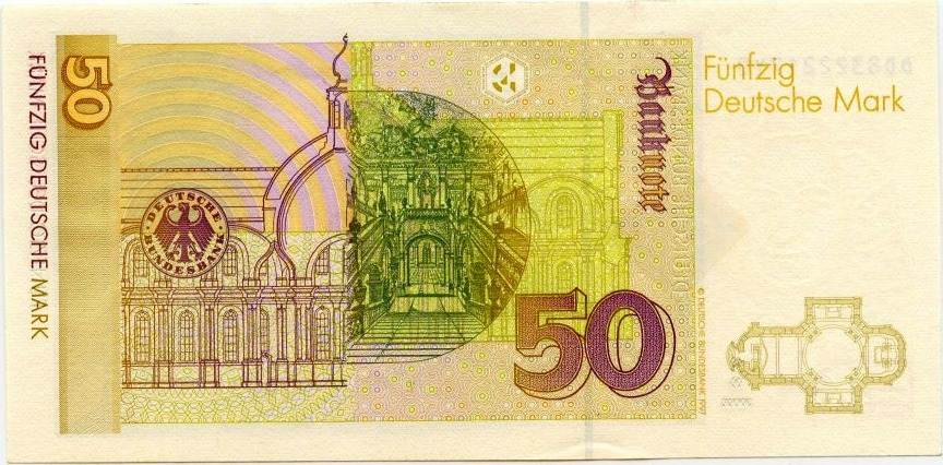 BRD 50 Mark 2. Januar 1996 Serie DD I | MA-Shops