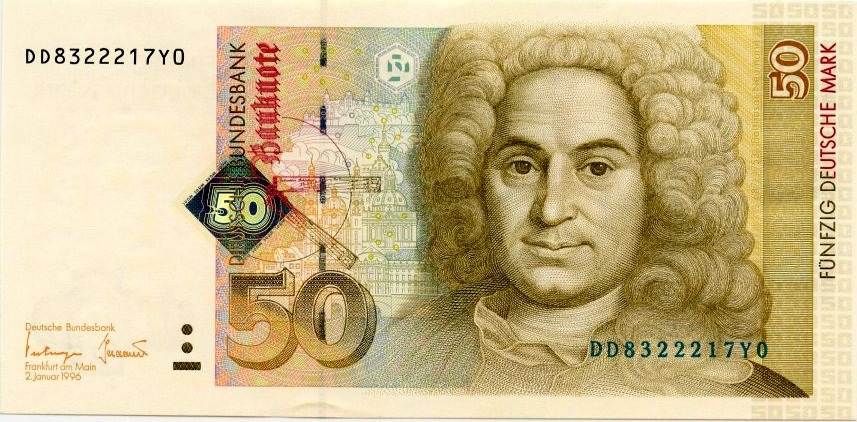 BRD 50 Mark 2. Januar 1996 Serie DD I | MA-Shops