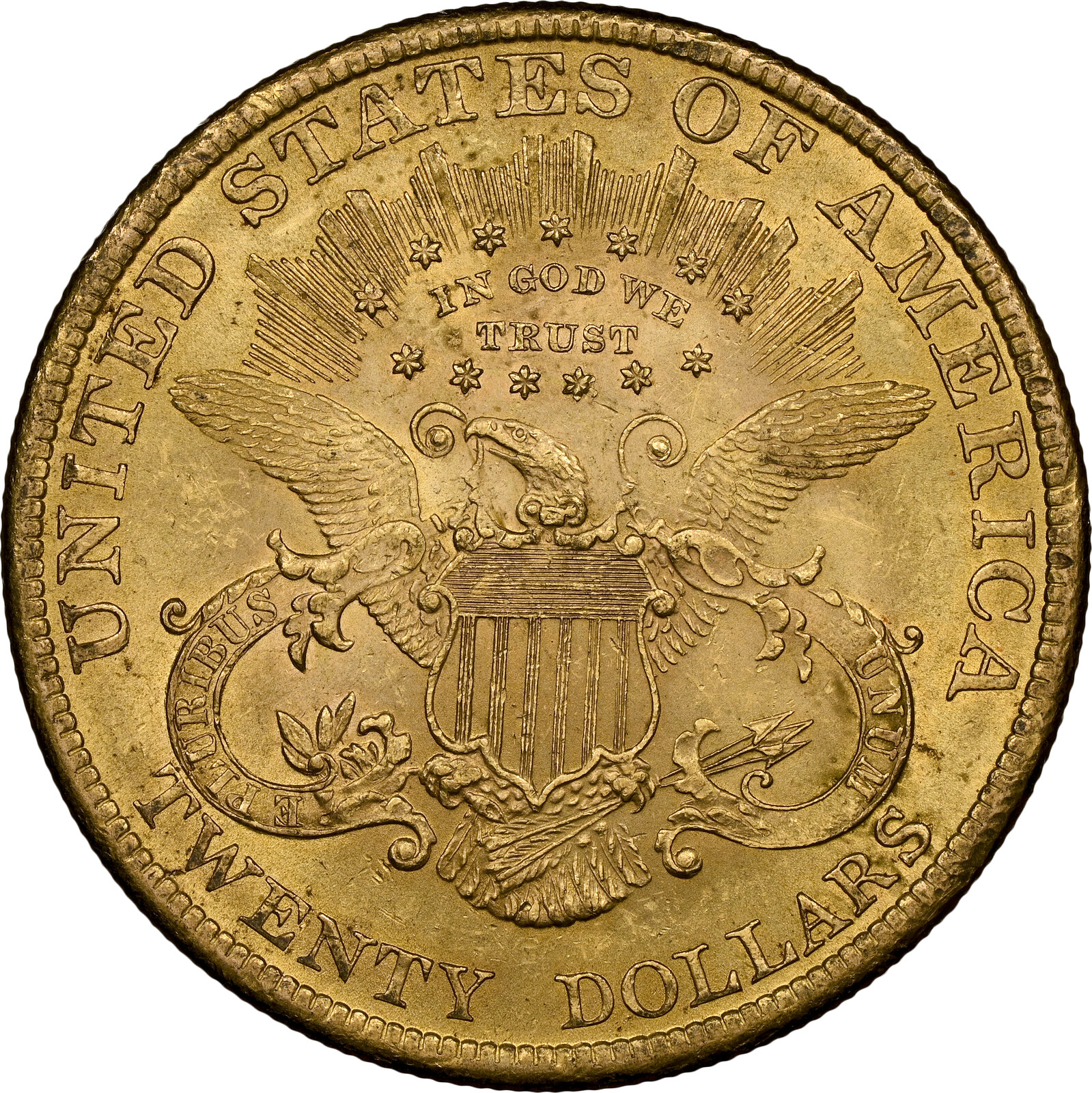 USA $20 DOUBLE EAGLE 1897 NGC MS 62 | MA-Shops