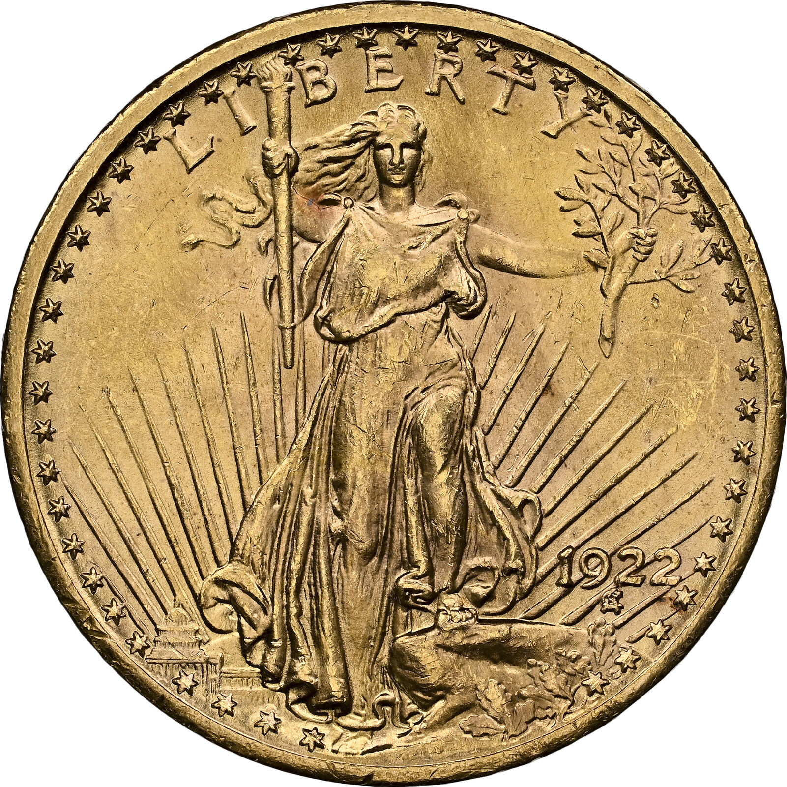 USA $20 DOUBLE EAGLE 1922 NGC MS 63 | MA-Shops