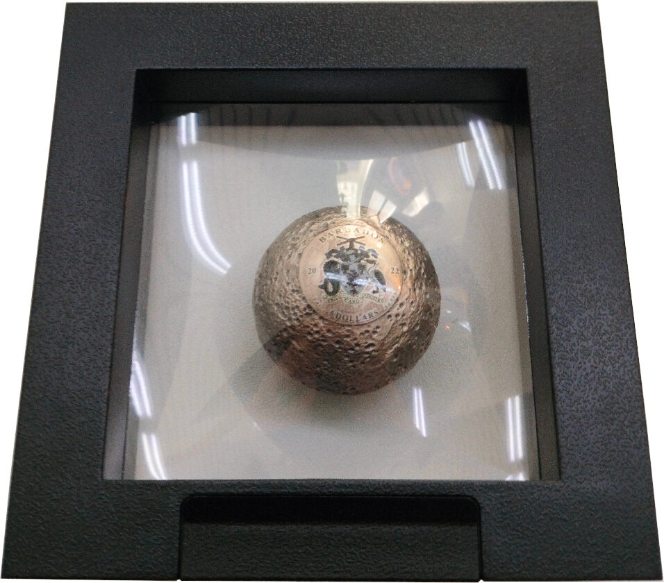Barbados 5 Dollar 2022 Mercury Spherical Coin, Shanghai, 1 oz, 999 Fine ...