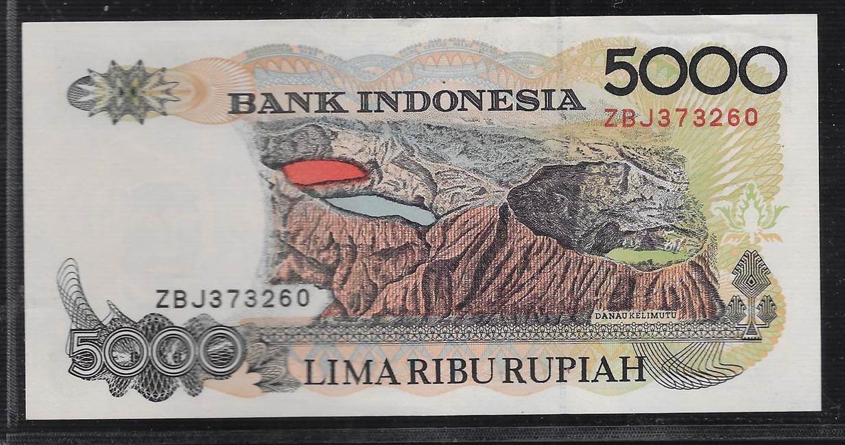 INDONÉSIE 5000 Rupiah 2001 Serie: ZBJ. AU | MA-Shops