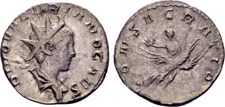 Roman Imperial Valerian II Caesar 256-258, AR Antoninianus (20mm, 3.57 ...