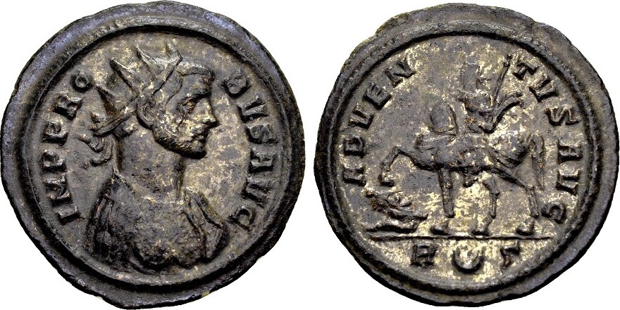 Roman Imperial Probus AD 276-282, AE silvered Antoninianus (24mm, 3.87 ...