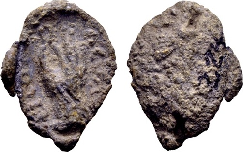 Roman Imperial Pinched ear lobe – Roman lead seal (15x19x4 mm, 3.49 ...