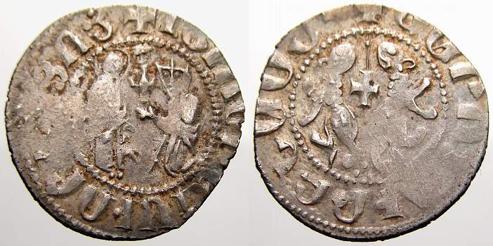 Armenien Tram Levon I. 1198-1219. Selten. Kl. Prägeschwäche. VF | MA-Shops