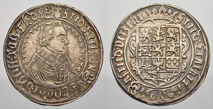 Braunschweig-Lüneburg-Celle 1/4 Reichstaler 1641 LW Friedrich von Celle 1636-1648. Sehr selten ...
