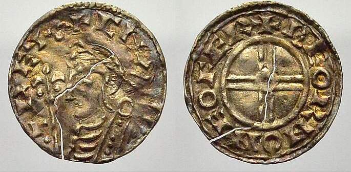 Großbritannien Penny um 1023 Knut I. der Große 1016-1035 ...