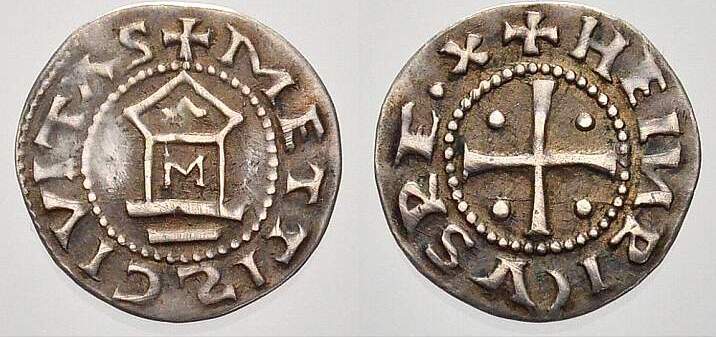 Frankreich-Metz, Bistum Denar 2001 Heinrich I., 919-936. VF | MA-Shops
