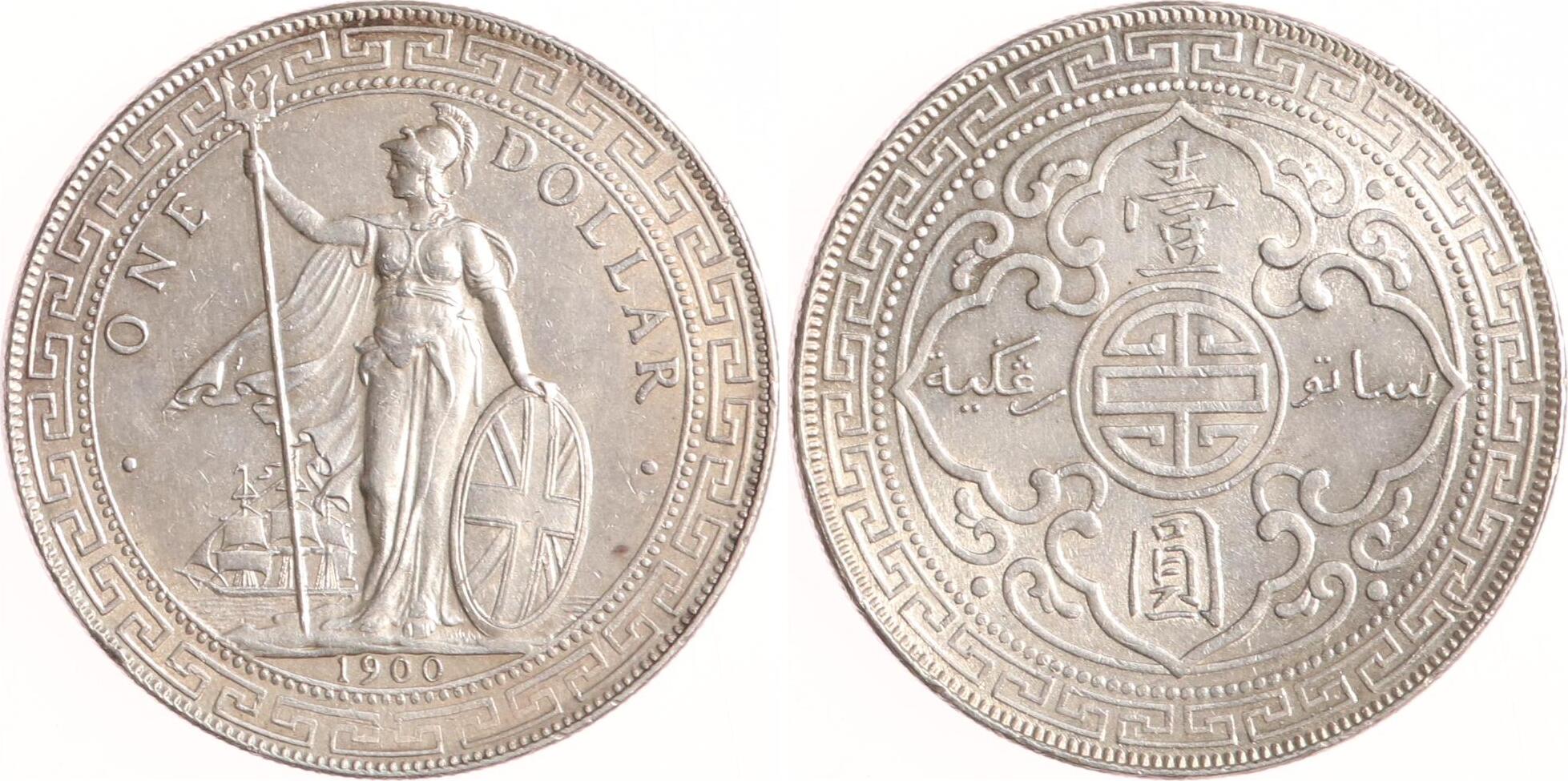 Großbritannien Trade Dollar 1900 Victoria 1837-1901. EF | MA-Shops