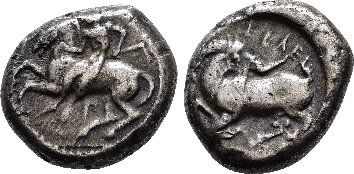 Kilikien Stater zu 2 Sigloi 425/400 v. Chr. Kelenderis VF | MA-Shops