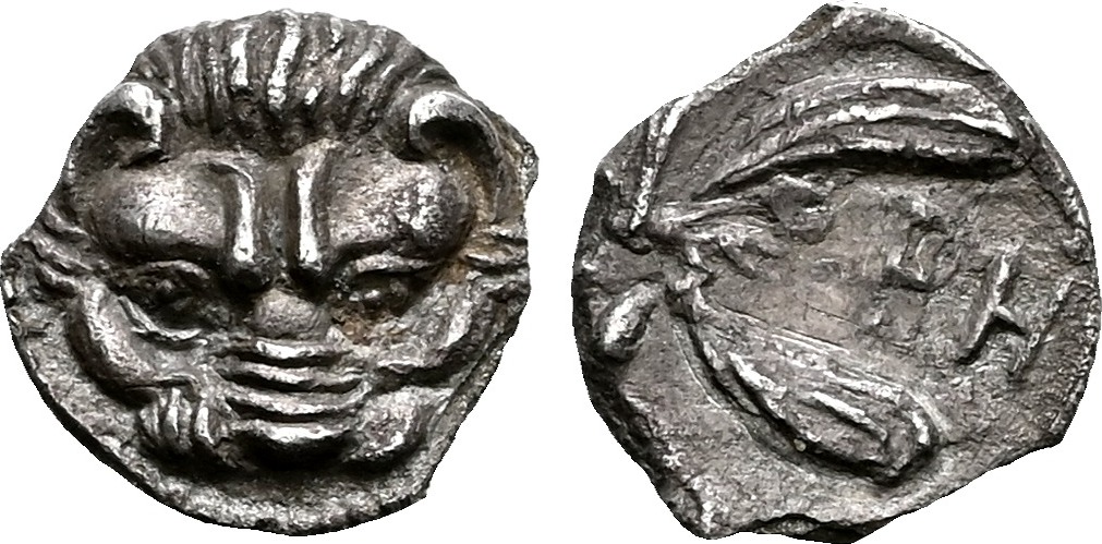 Bruttium Litra 415/387 BC Rhegion Fast vorzüglich | MA-Shops