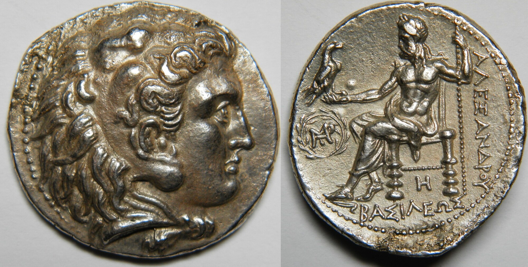 Seleukid Empire AR Tetradrachm 312-281 BC Seleukos I Nikator gXF | MA-Shops