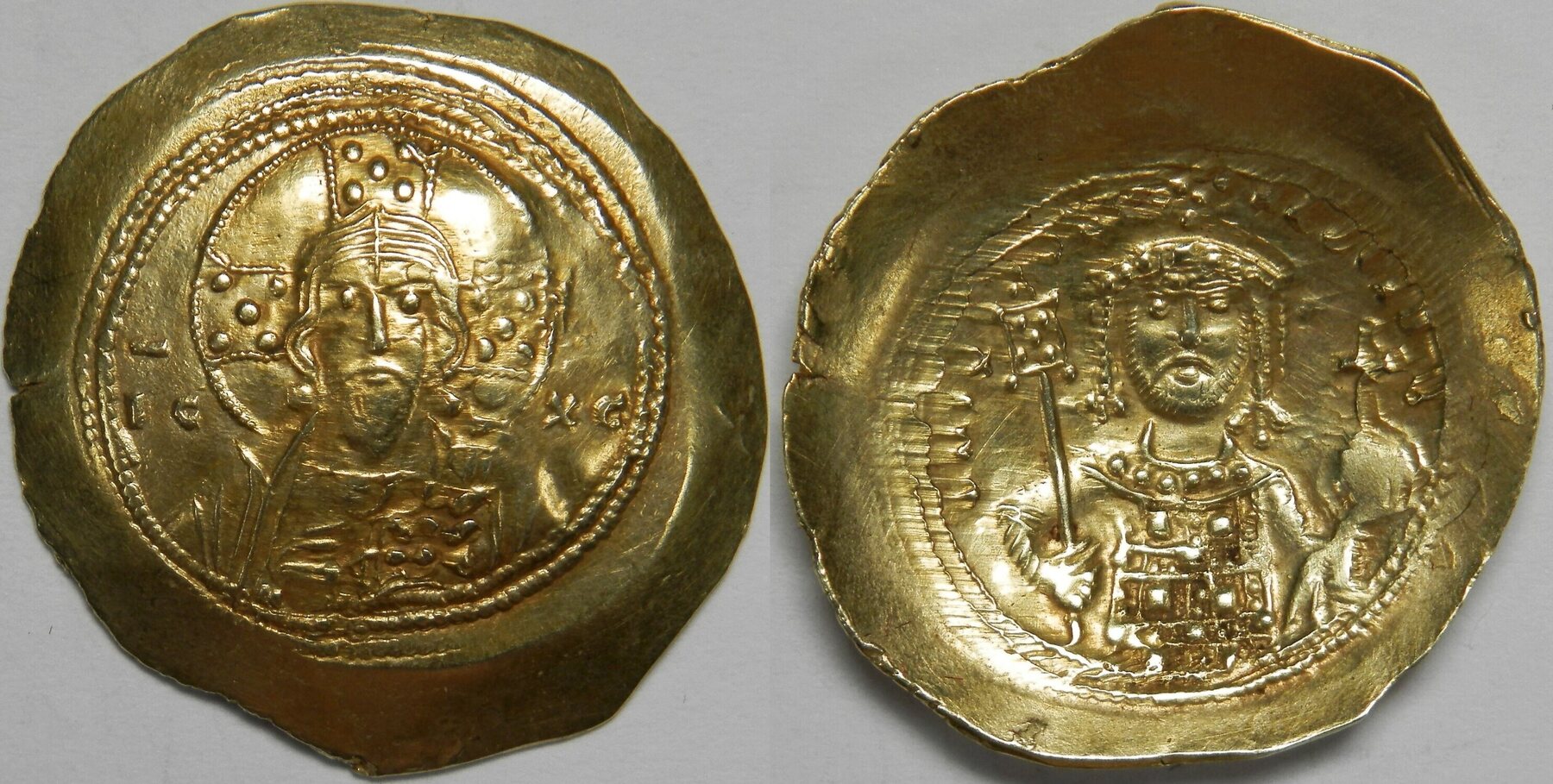 Byzantine Empire AV Histamenon Nomisma 1071-1078 Michael VII Ducas XF ...