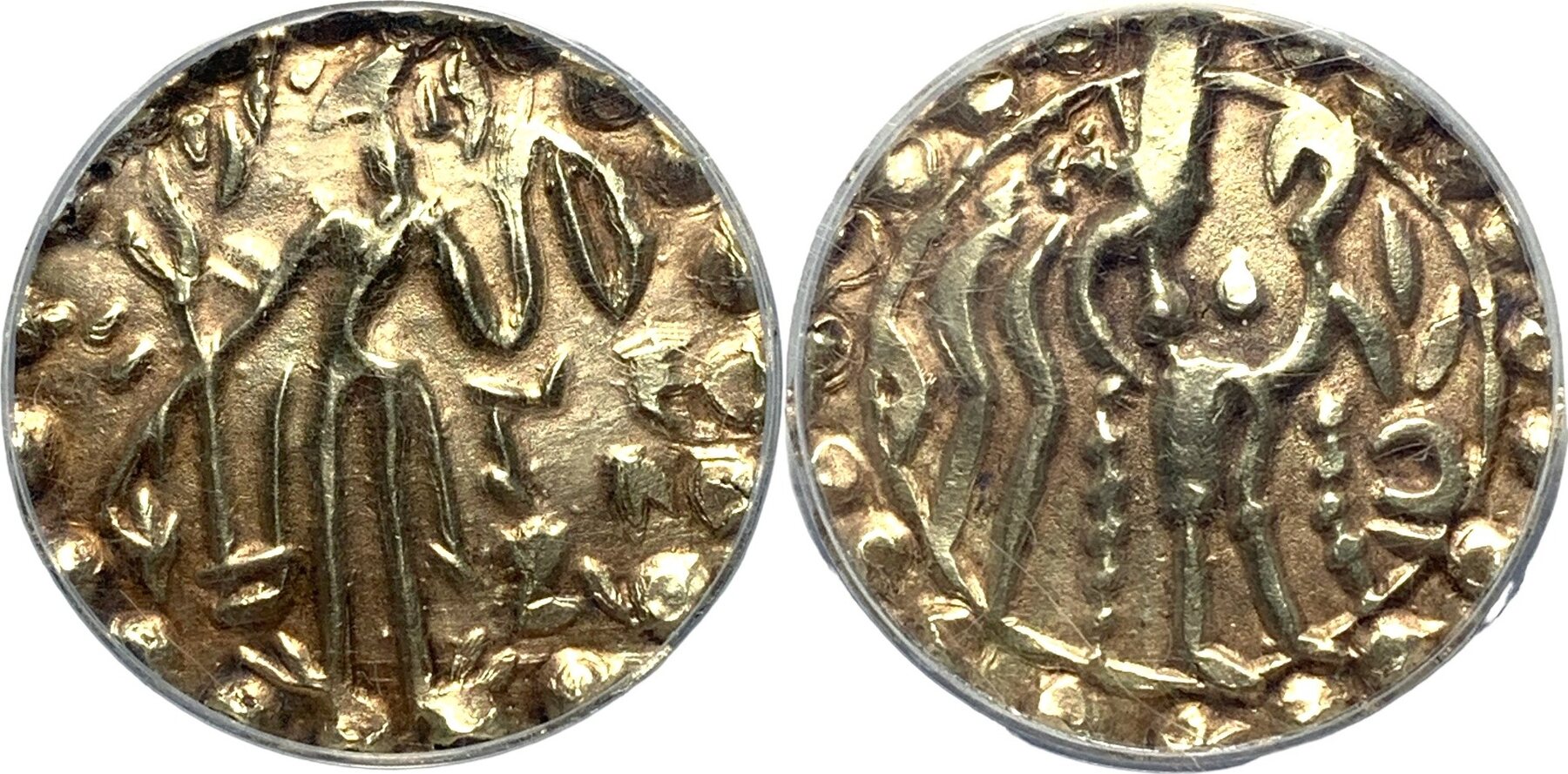 c. 500-600 AD. India - Post Gupta, Stater, Sri Sri series VF+ | MA-Shops