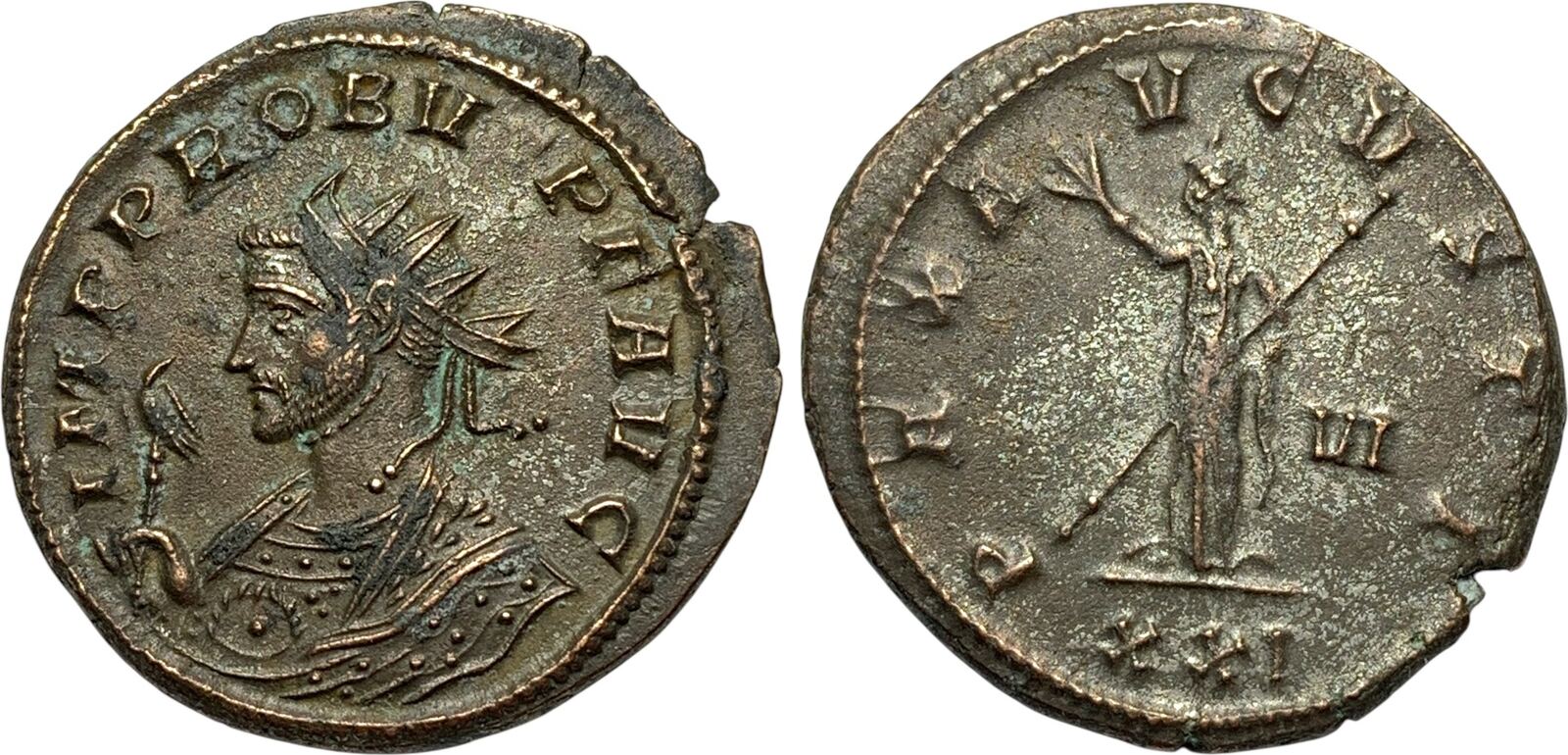 Roman Empire 280 AD. Probus, bel aurelianus, atelier de Siscia VF+ | MA ...
