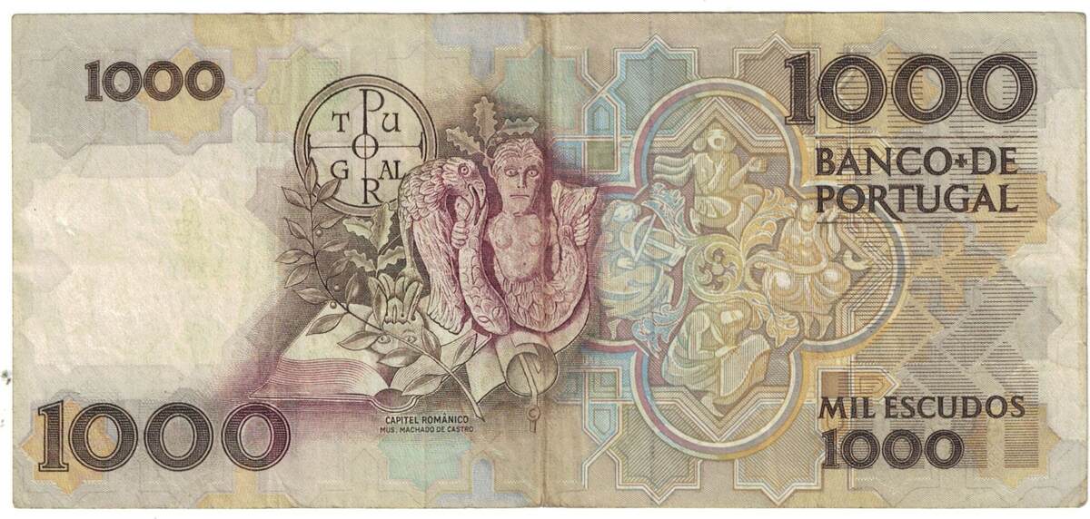 Portugal 1000 Escudos 1994 Banknote, 1994-03-03, KM:181a EF(40-45) | MA ...