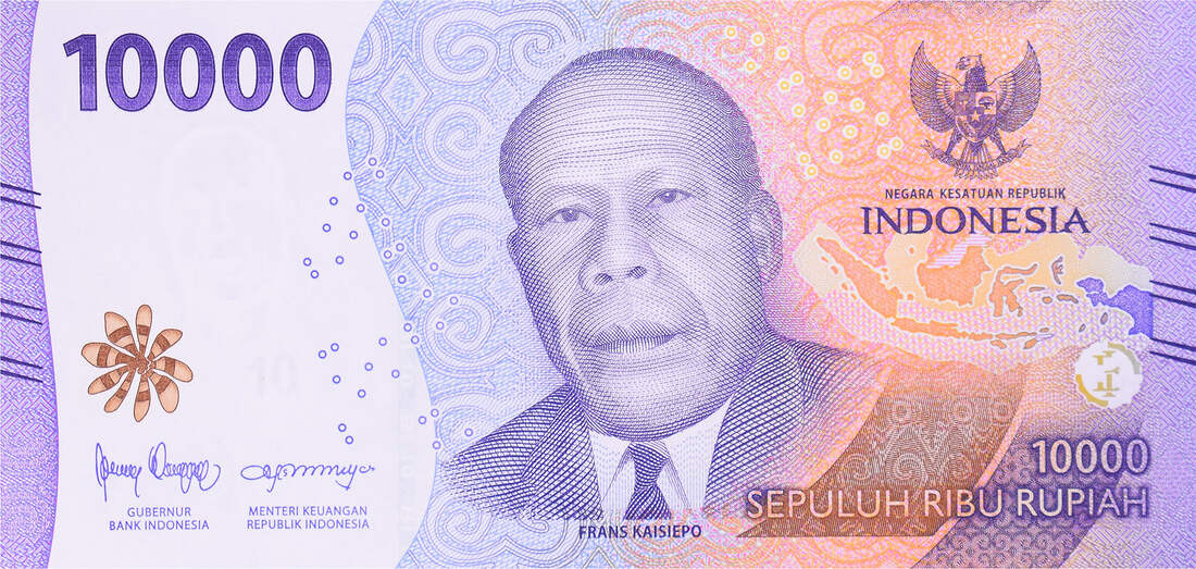 Indonesia 10000 Rupiah 2022 Banknote UNC(65-70) | MA-Shops